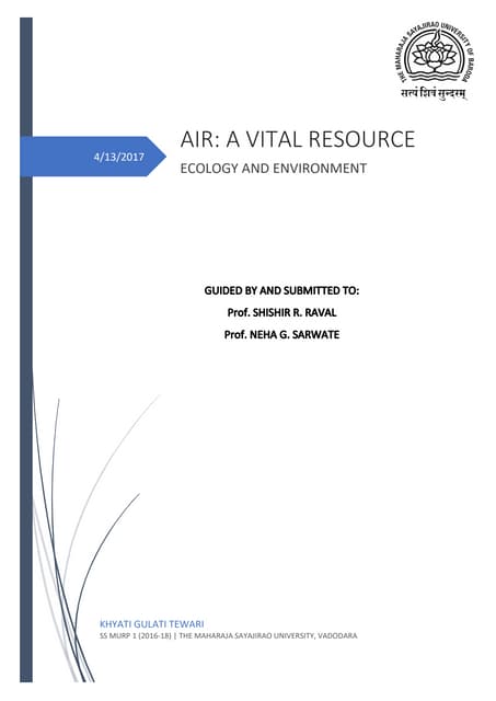 Air around us | PPTX