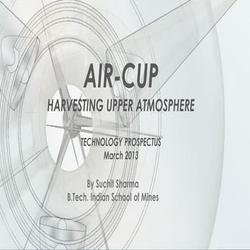 Air-Cup Harvesting Upper Atmosphere | PDF