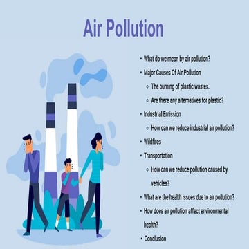 Air Pollution Research Pptx