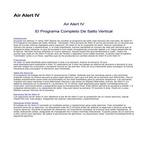 Air alert 4 | PDF