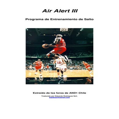 Air alert 3 ,COMO AUMENTAR TU SALTO VERTICAL? | PDF
