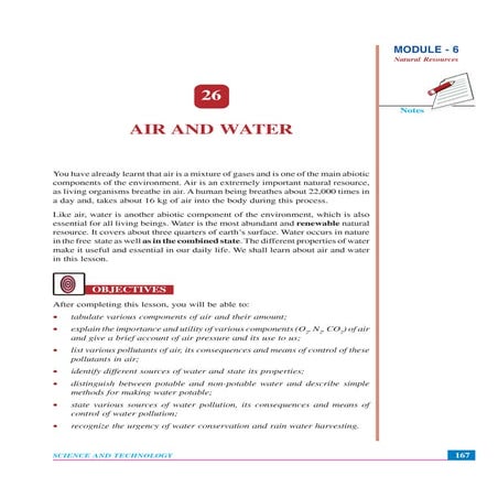 Air and water | PDF