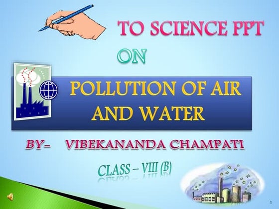 Pollution Class 5 NCERT BASED PRESENTATION | PPT