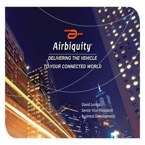 Airbiquity david jumpa | PPT