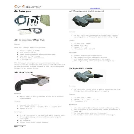 Air blower gun | PDF