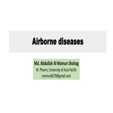 SIX KILLER DISEASES.pptx | PPTX