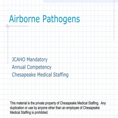 Airborne Pathogens | PPT