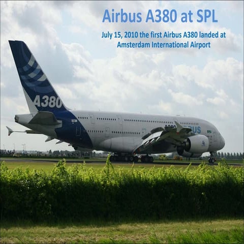 Airbus a380 at spl | PPT