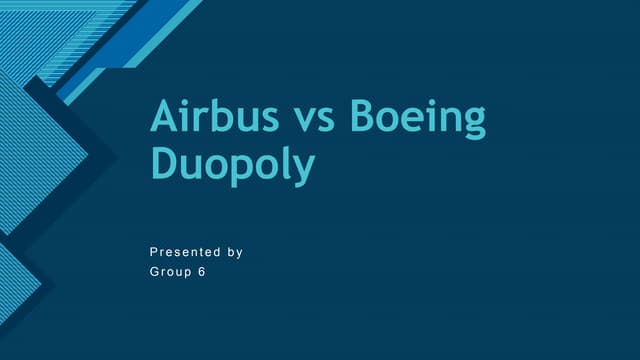 Boeing vs airbus | PPTX