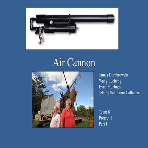 Air cannon | PPTX