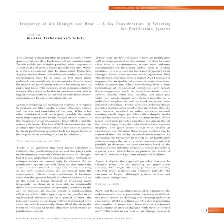 Air changes | PDF