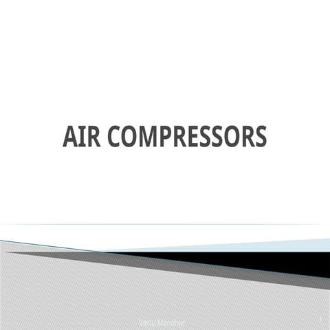 air compressors in refrigerations. pptx | PPTX