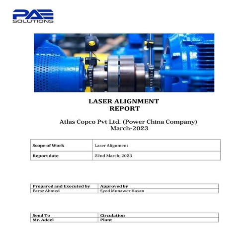 Air Compressor alignment report......pdf | Manufacturing Industry ...