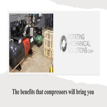 Tips for maintenance of the air compressor | PPTX