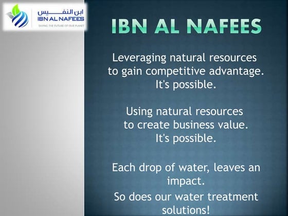 Ibn Al Nafees, Marketing at Ibn al nafees