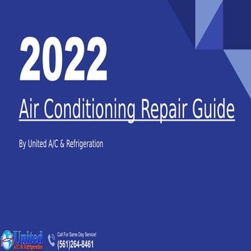 2022 Air Conditioning Repair Guide | PDF | Home Appliances | Home & Garden
