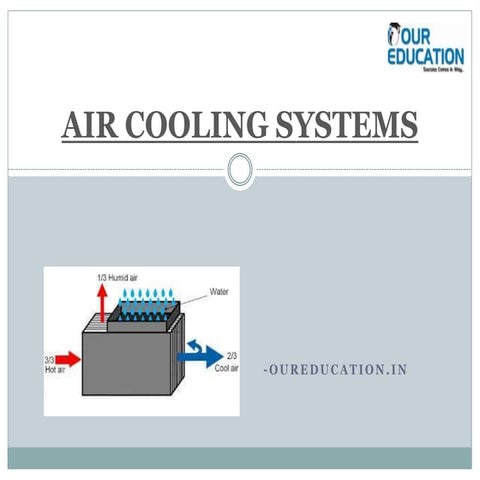Air cooling systems | PPTX