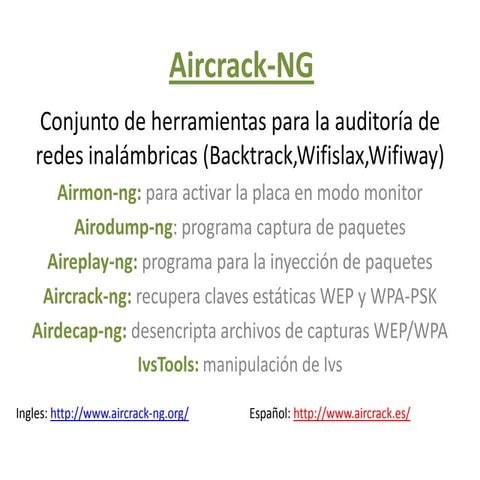 Aircrack ng | PPTX