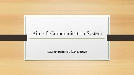 Aircraft system integration | PDF
