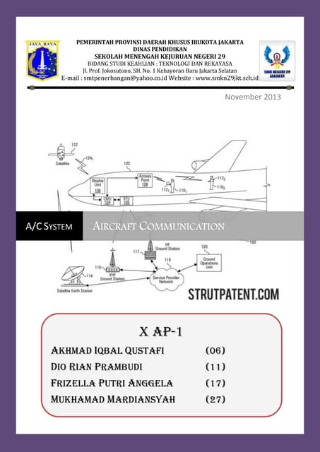 Aircraft communication system | DOCX