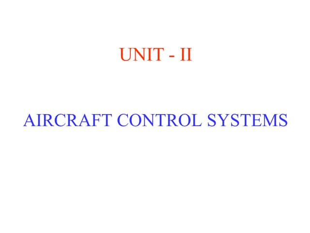 Aircraft Fuel System | PPTX