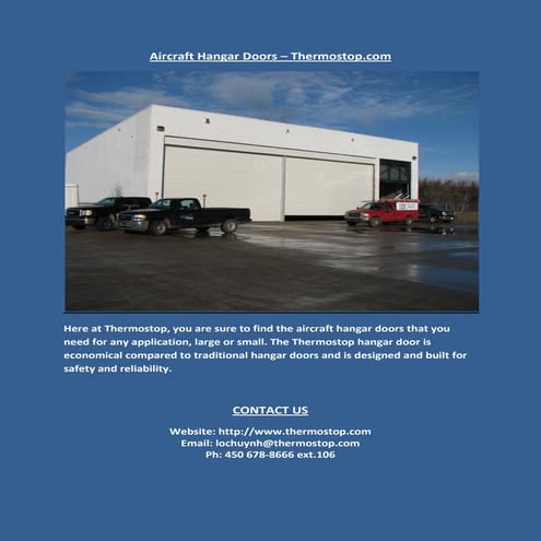 Aircraft Hangar Doors | PDF
