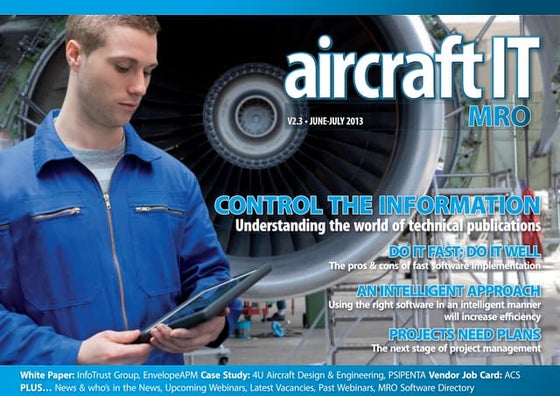 Aircraft IT MRO eJournal "Smart Aircraft Need Smart IT" How I See IT | PDF