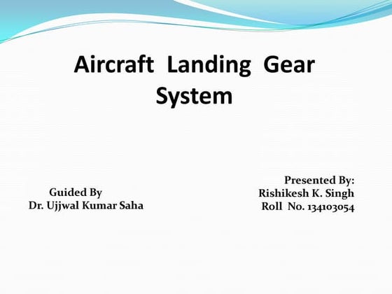 Landing gear | PDF