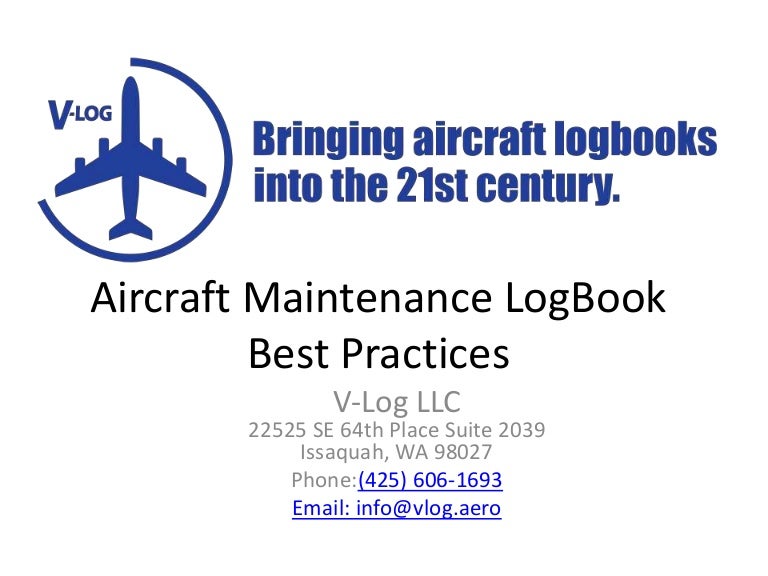 Aircraft Maintenance Log Book Best Practices Logbookbestpractices c aircraft-maintenance-log-book-best-practices-logbookbestpractices-c