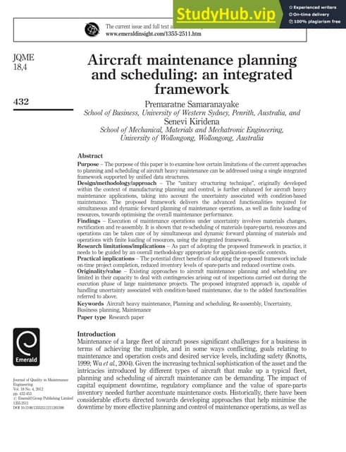 NASA SUstainable Manufacturing of AirCraft (SUMAC) Exploring a paradigm ...