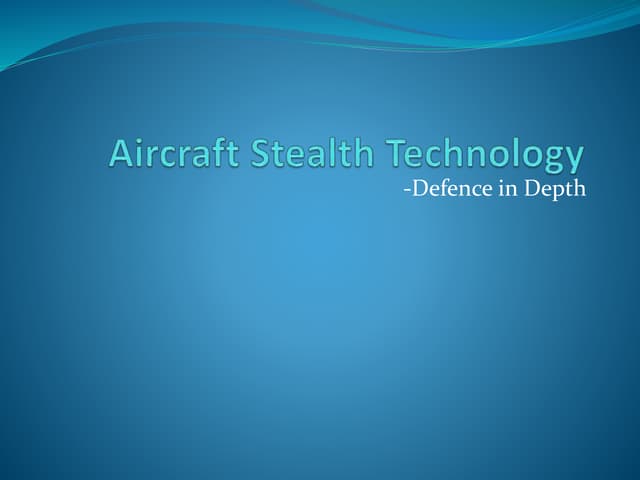 Stealth technology rkm | ODP