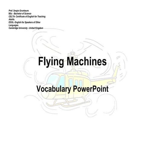 Aircraft vocabulary | PPT