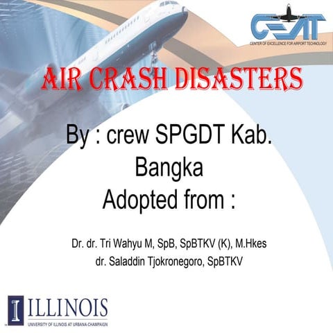 Air crash disasters | PPT