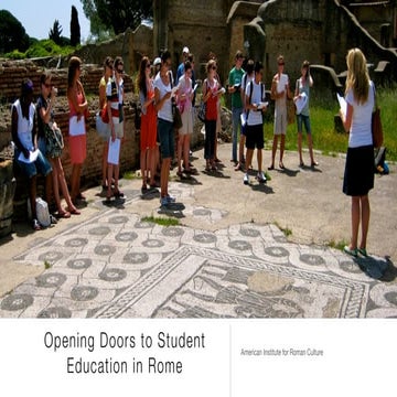 Airc Rome Study Abroad Programs | ZIP | College Education | Education