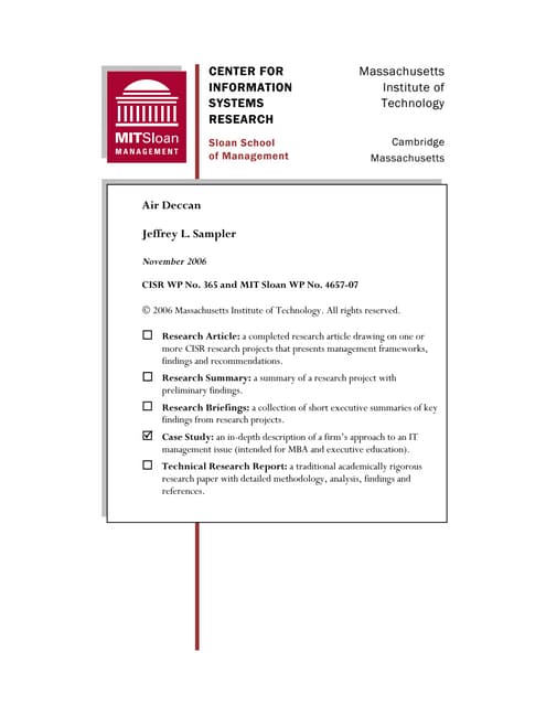 Air Asia: Case study on Growth, Diversification and Low cost Strtegy | PPTX