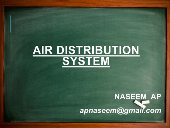 Hvac duct design | PPTX