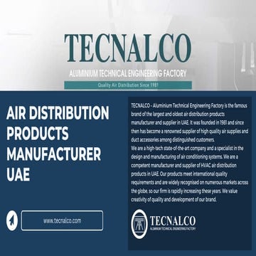air distribution products manufacturer UAE (1).pptx