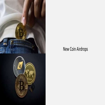 Airdrop coins crypto | PPTX