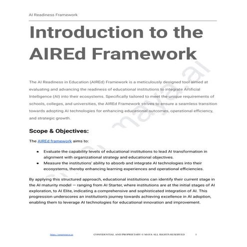 AI Readiness Framework for Schools & Universities: Benchmark Your Path ...