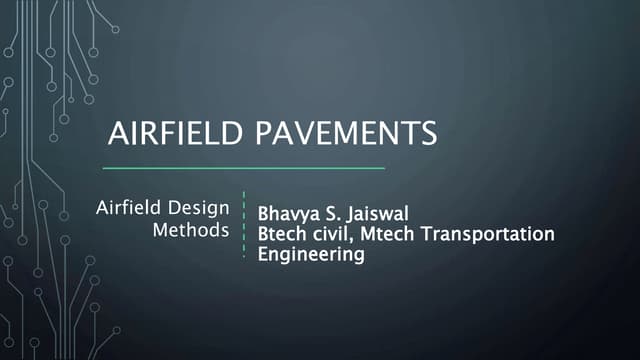 Flexible pavement design by aashto method | PPTX