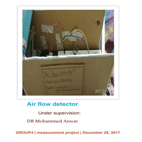 Air flow detector | PDF