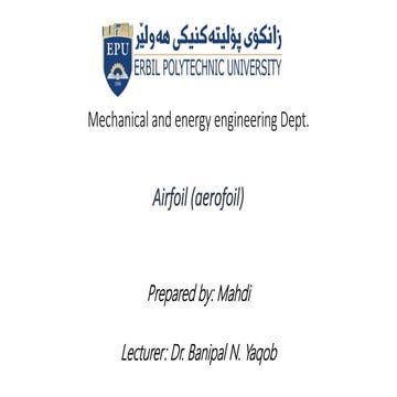 Airfoil | PPT