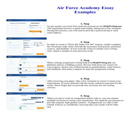 Air Force Academy Essay Examples | PDF