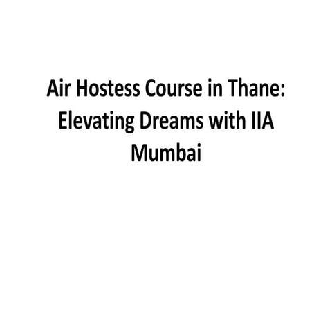 Air Hostess PPT.pptx