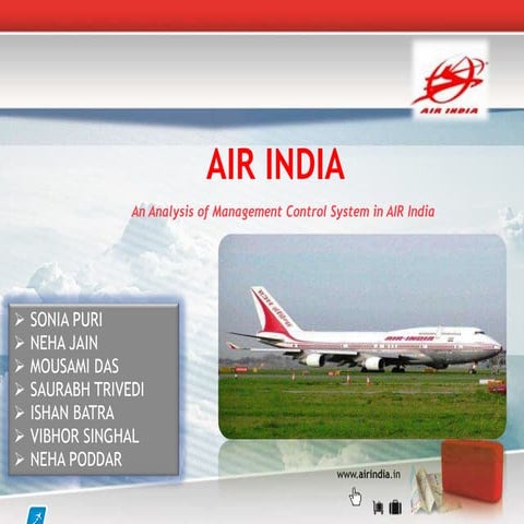 Air India Mcs Group E | PPTX