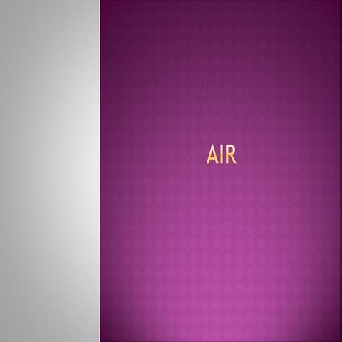 Air lecture ppt | PPTX