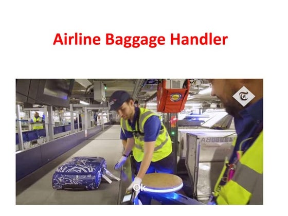 Airport Baggage Handling System | PPT