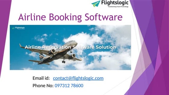 Airline Ticket Booking System, Airline Booking System | PPTX | Air Travel | Travel Type