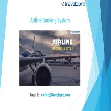 Airline Booking System | PPTX