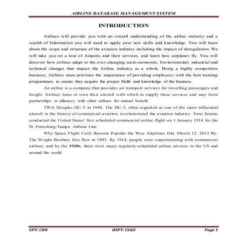 simple airline database project..By Amarulla khan, :- amarullakhan8@gmail.com